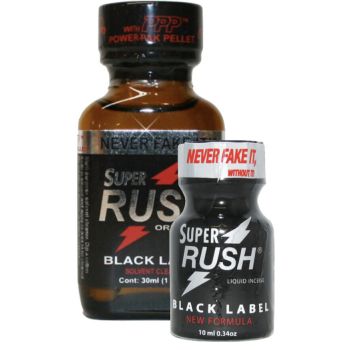 Super Rush Black Label 30ml | Buy Solvents Online