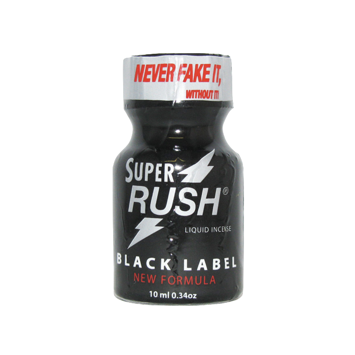 Super Rush Black Label 10ml - Intense Sensations & Excitement | Buy ...